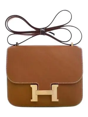Hermès 2023 Mini Constance Iii 18 Crossbody Bag - Brown