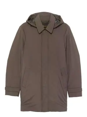MOORER Vido Skt Padded Coat - Brown