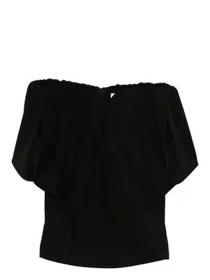 Stella McCartney Gathered Top - Black