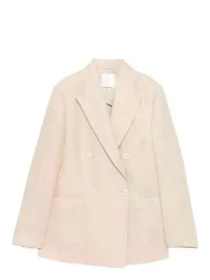 Eleventy Double-breasted Blazer - Neutrals