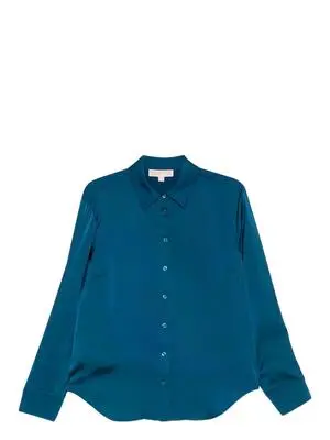 Michael Kors Buttoned Top - Blue
