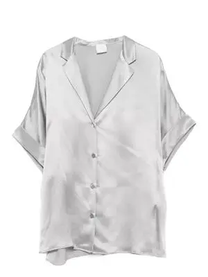 Eleventy Silk Shirt - Grey