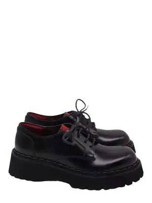 Gucci Thea Lug-sole Derby Shoes - Black
