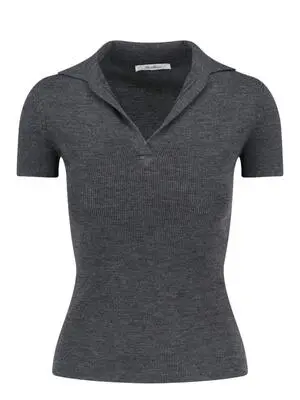 Max Mara Albero Polo Shirt - Gray
