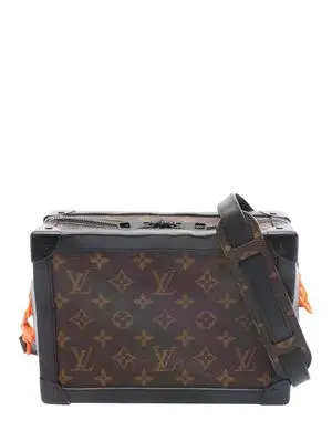 LOUIS VUITTON 2018 Monogram Soft Trunk Crossbody Bag - Brown