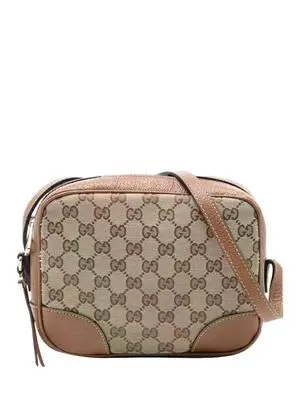 Gucci Gg Canvas Bree Crossbody Bag - Brown