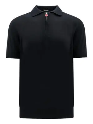 Kiton Cotton Polo Shirt - Black