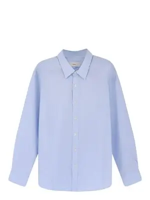 DUNST Cotton Shirt - Blue