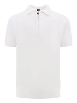 Kiton Cotton Polo Shirt - White