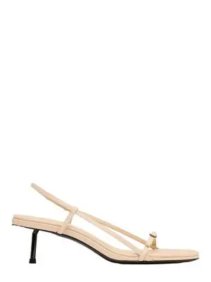 ST AGNI Petit Belt Sling Back Heel - Pink Salt