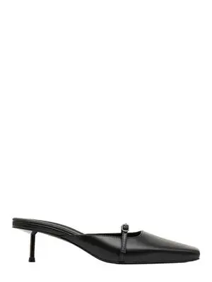 ST AGNI Plié Heel - Black