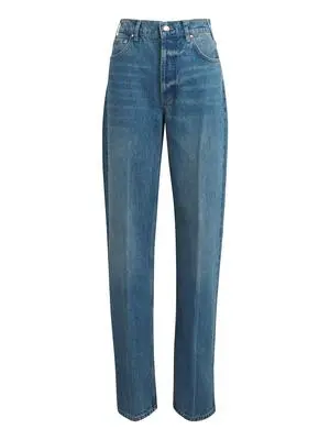ANINE BING Joy Straight Jeans - Blue
