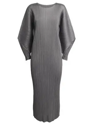 Issey Miyake Skyline Midi Dress - Grey