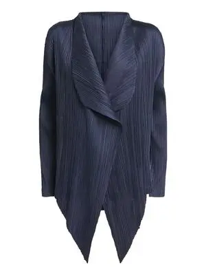 Issey Miyake January Monthly Colours Cardigan - Blue