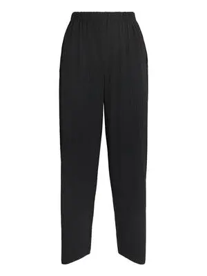 Issey Miyake A-poc Shell Cropped Trousers - Black