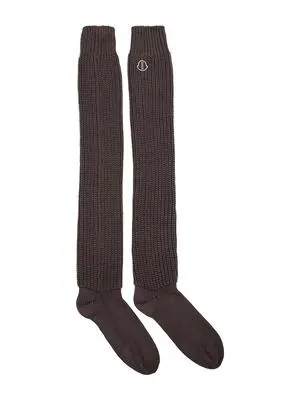 Rick Owens X Moncler Hiking Socks - Brown