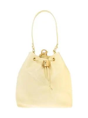 Balmain Leather Backpack - Yellow