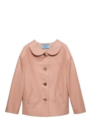 Prada Nappa Leather Jacket - Orange