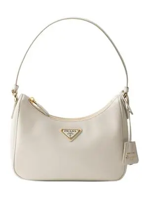 Prada Prada Re-Edition 2005 Saffiano Leather Mini-Bag Neutral