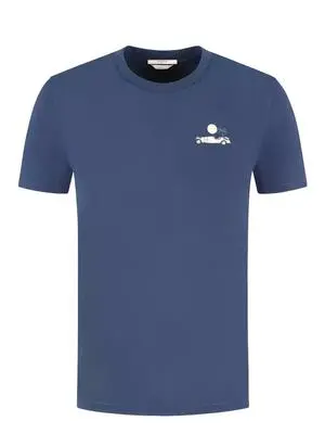 Jacob Cohen Car-print T-shirt - Blue