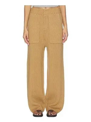 AYA MUSE Knit Trouser - Tigers Eye