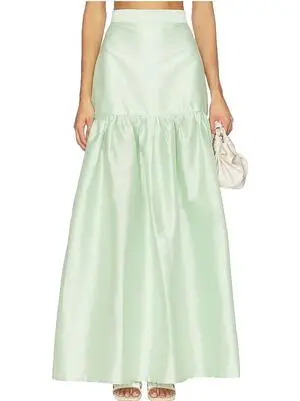 MAYLE VASQUEZ Tesoro Skirt - Whisper Green