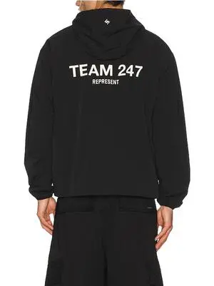 247 BY REPRESENT Team Track Jacket - Jet Black