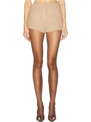 CAMILA COELHO Marielle Shorts - Taupe