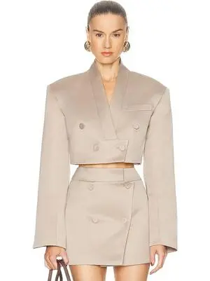 CAMILA COELHO Marosa Jacket - Taupe