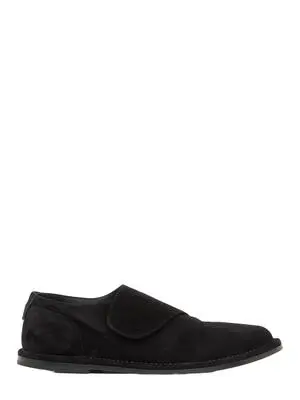 Giorgio Armani Suede Monkstraps - Black