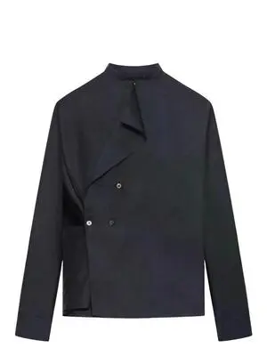 Soeur Hampton Button Straight Blouse - Black