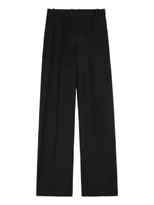 JOSEPH Yukio Flared-leg Trousers - Black