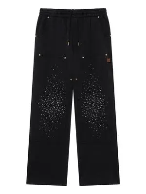 Casablanca La Prémonition Crystal Embellished Sweatpants - Multicolor