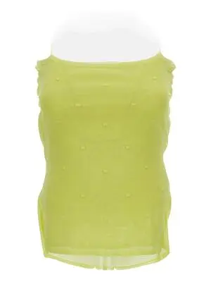 Jacquemus Plumed Knit Top - Yellow