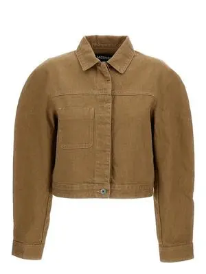 JACQUEMUS Jacquemus Oval Cargo Jacket