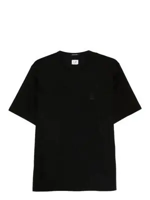 C.P. COMPANY Logo-patch T-shirt - Black