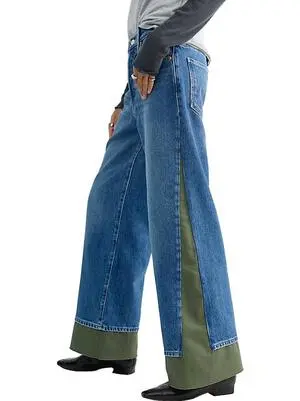 MOTHER The Nacho Double Dip Nerdy Fray Jeans - Refill