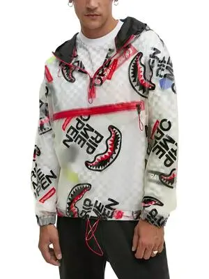 SPRAYGROUND Graphic-print Hoodie - White