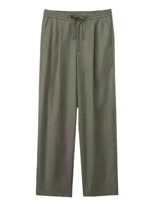 DUNST Drawstring Trousers Green
