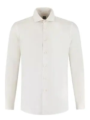 Fedeli Buttoned Shirt - Neutrals