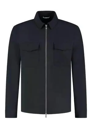 Marco Pescarolo Pocket Zip Knitwear - Blue