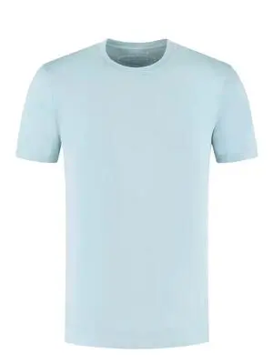 Fedeli Knitted T-shirt - Blue