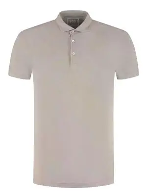 Fedeli Short-sleeve Polo Shirt Neutrals