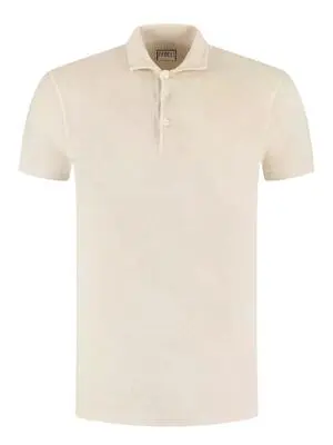 Fedeli Buttoned Polo Shirt - Neutrals