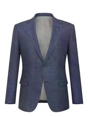 Canali Single-breasted Blazer - Blue
