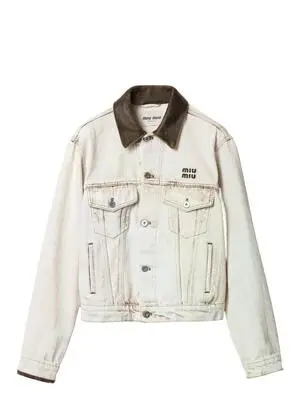 Miu Miu Cotton Jacket - White