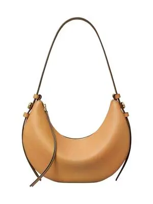 Tory Burch Romy Half Moon Shoulder Bag - Neutrals