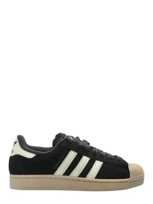 Adidas Superstar Ii Striped Sneakers - Black