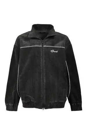 BREATH Corduroy Piped Jacket - Black