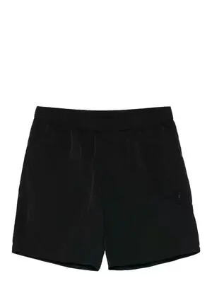 Moncler Logo-patch Swim Shorts - Black